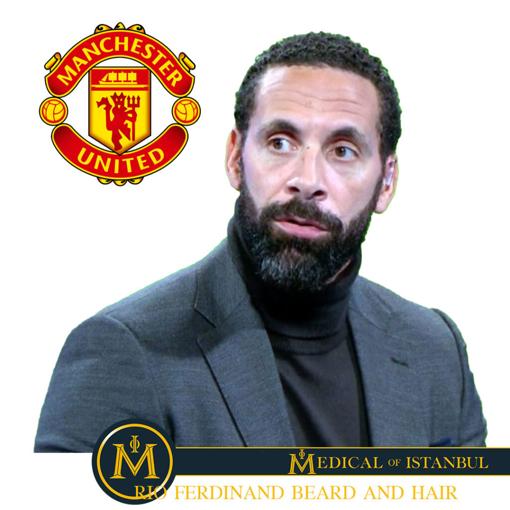 Rio Ferdinand Hair and Beard transplant Amazing Result 2024